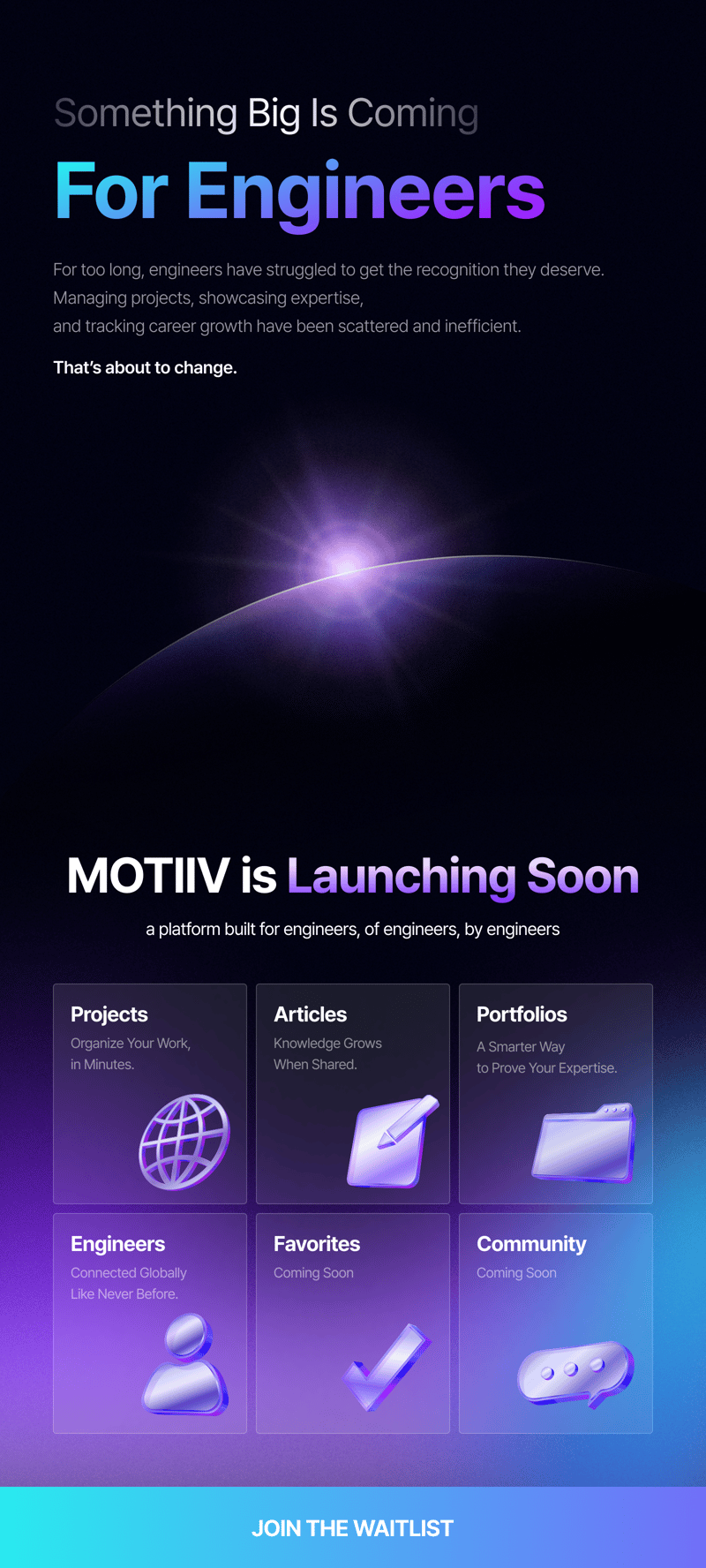 Event | Something Big Is Coming For Engineers...